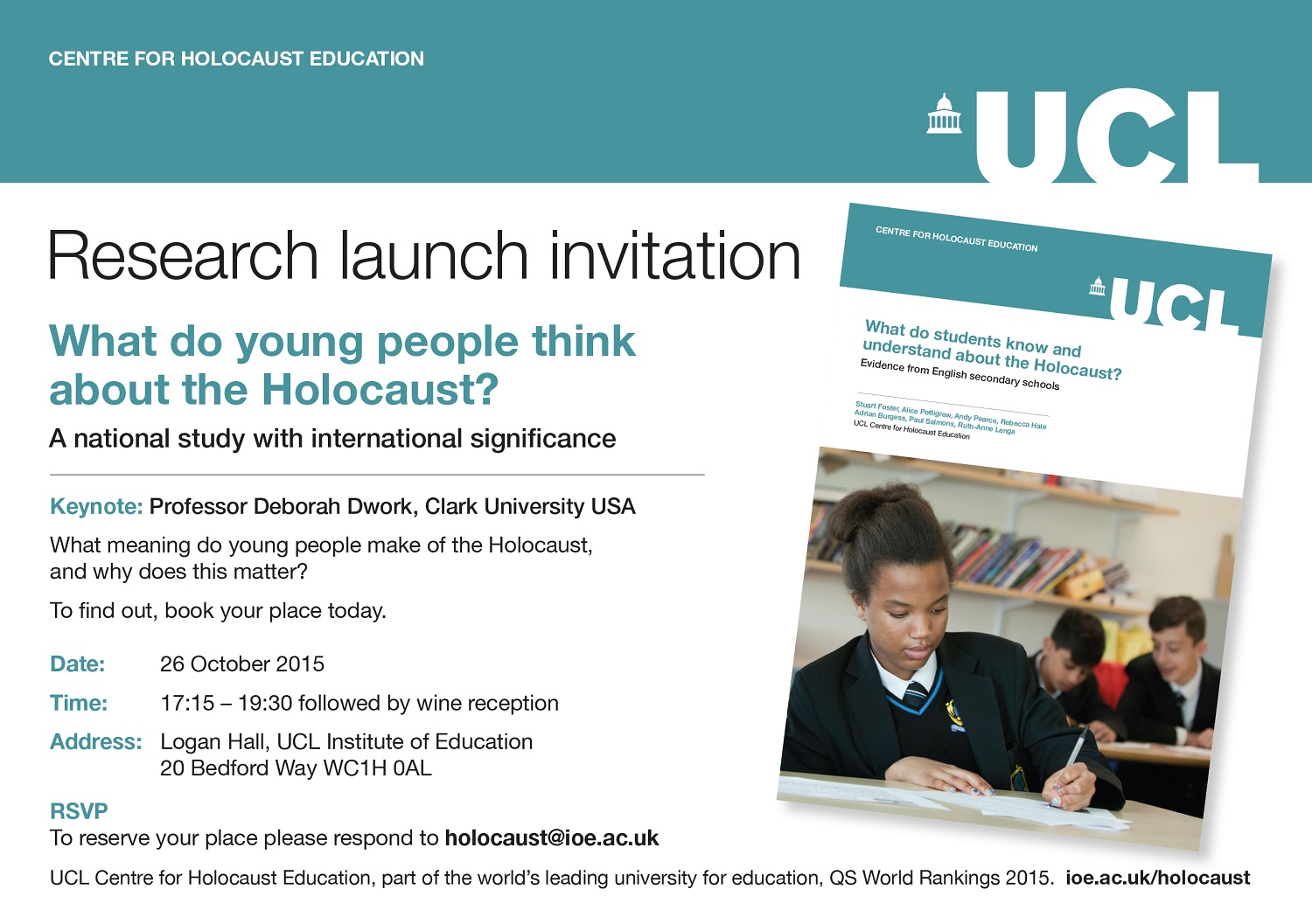 8507 UCL CHE email invite resized2 – Centre for Holocaust Education